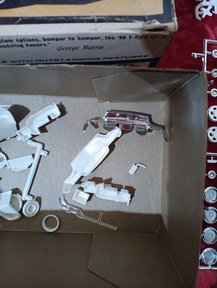 M32A Complete ? amt 1/25 1966 Thunderbird Convertible Customizing Kit ...