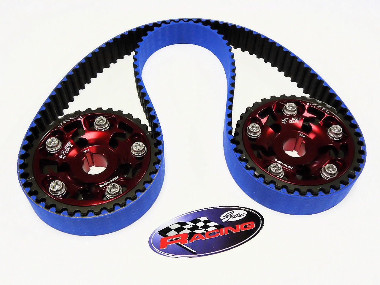 VMS 88-91 HONDA PRELUDE SI DOHC GATES RACING TIMING BELT T142RB 2 CAM ...