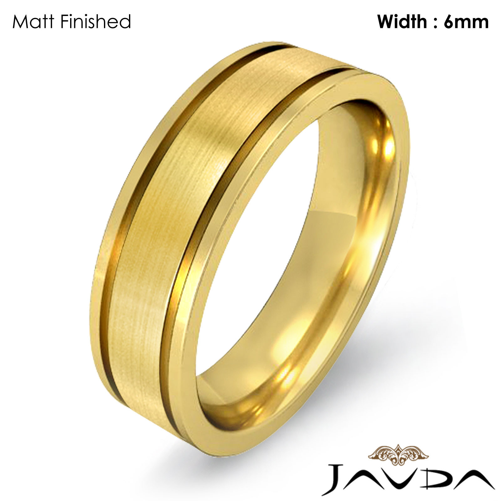 Designer Plain Gold Ring