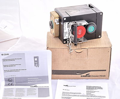 Cooper CEAG CHG4118201R1469 Push Button START/STOP Control Station Ex ...