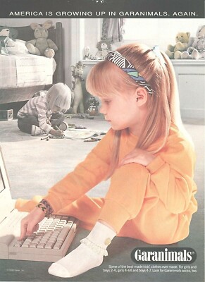 GARANIMALS children's clothing vintage magazine print ad from People ...