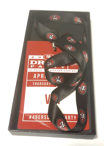 GENUINE 2015 NFL SAN FRANCISCO 49ER DRAFT PARTY VIP PASS & 49ERS ...