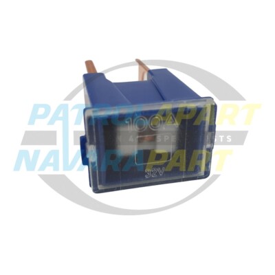 NEW 100A Blue Fuse - Suits Nissan Patrol GU Y61 ZD30 TD42 TB48 TB45 ...