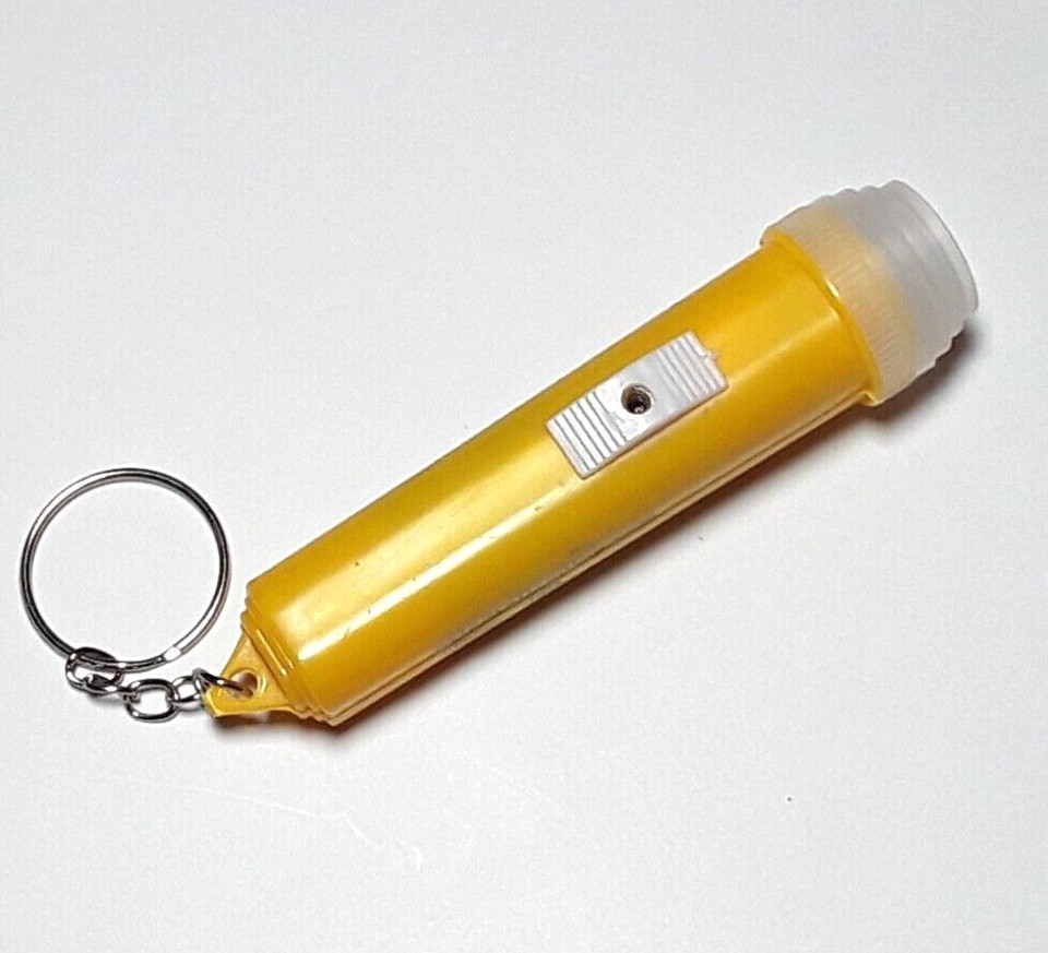 Flashlight Portable Yellow Keyring Keychain - Jesus Is The Light and ...
