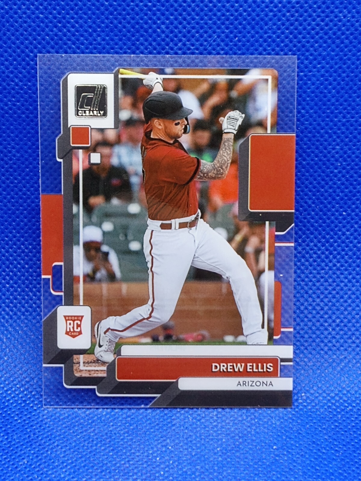 2022 Chronicles Clearly Donruss #21 Drew Ellis Diamondbacks ROOKIE | eBay