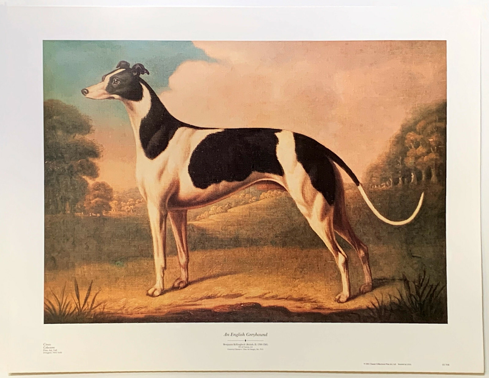 An English Greyhound by Benjamin Killingbeck painting reproduction ...