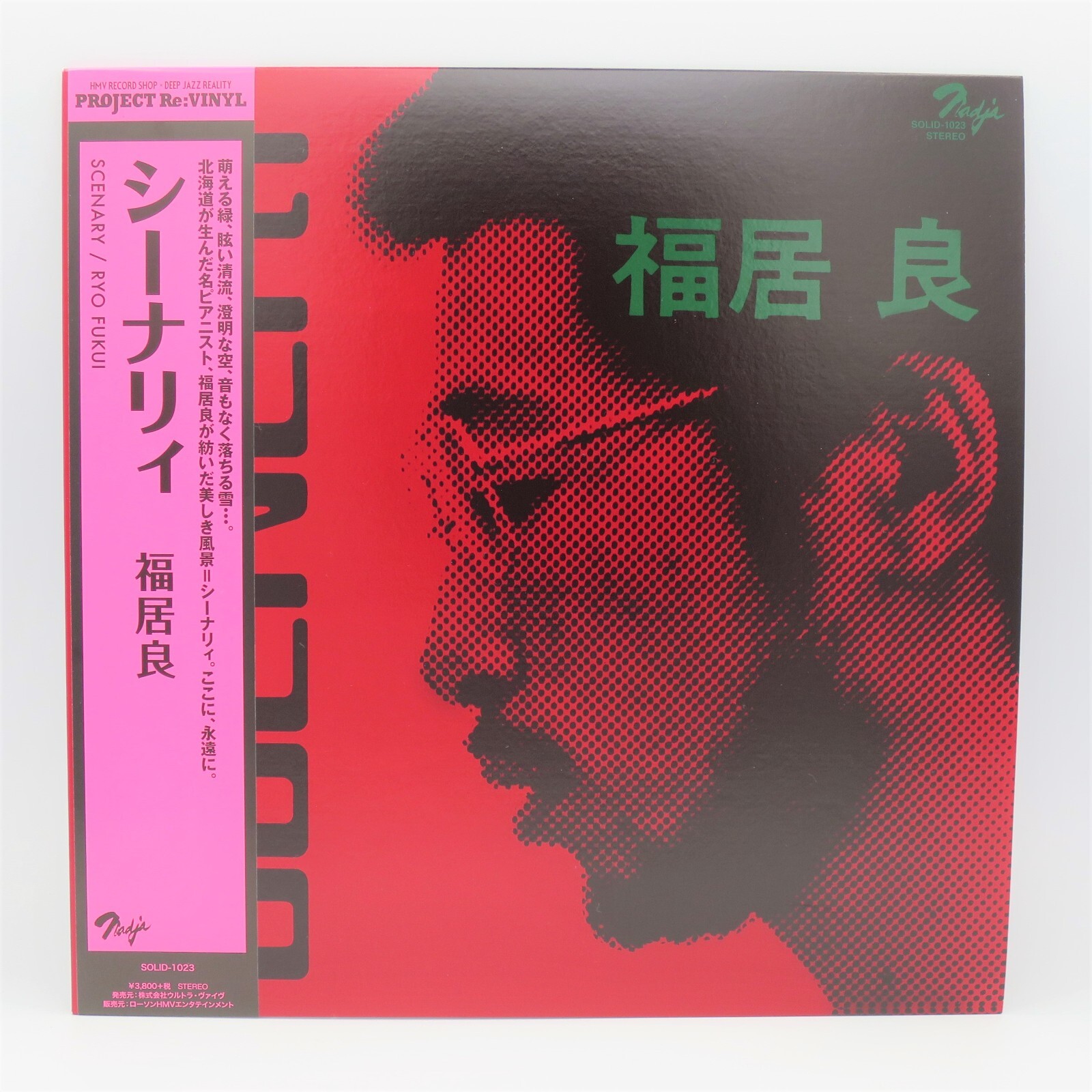 RYO FUKUI Scenery Vinyl LP Record SOLID-1023 Repressed 2022 Japanese ...
