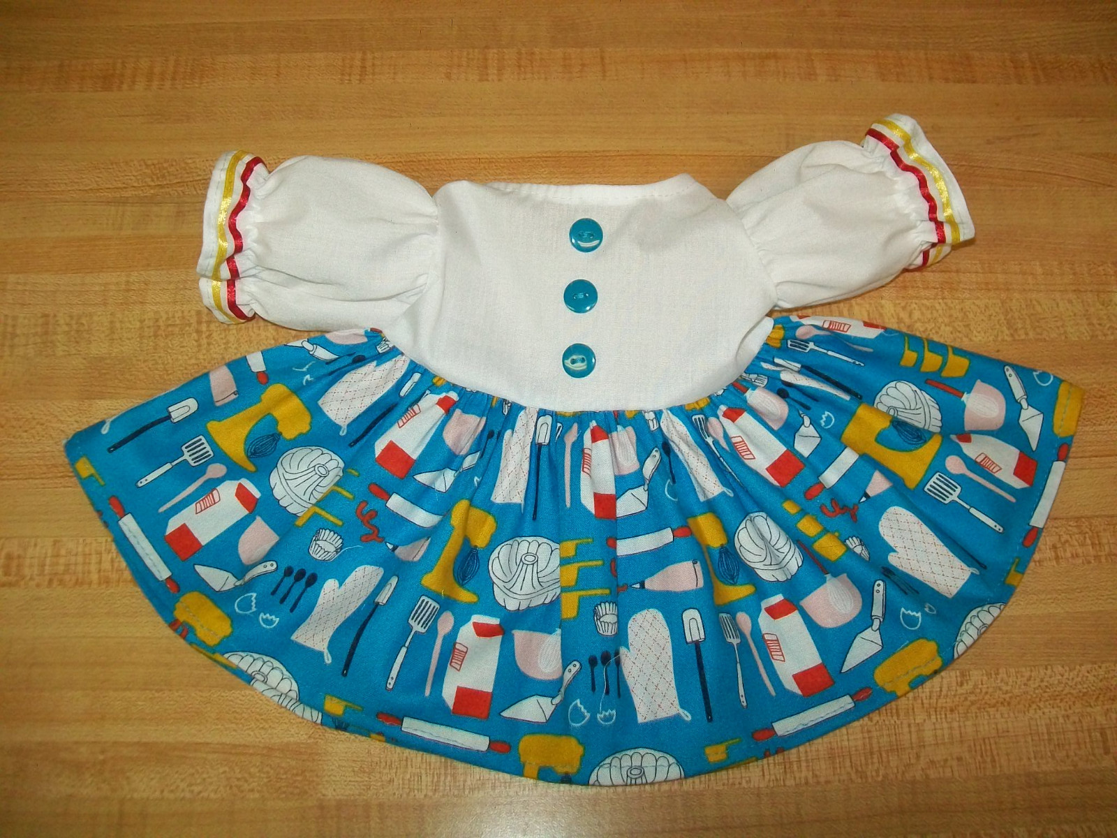 KITCHEN TOOLS UTENSILS CHEF COOK DRESS+matching panty for 16" CPK ...