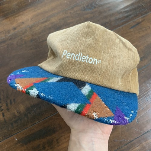 Vintage Pendleton Wool Men Strapback Ajustable Aztec Hat Baseball Cap 80s 90s | eBay