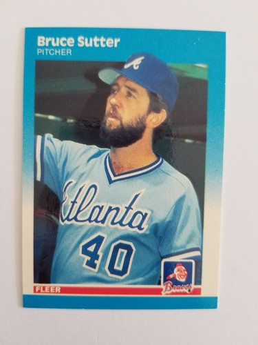 1987 Fleer - Bruce Sutter #530 Glossy for sale online | eBay