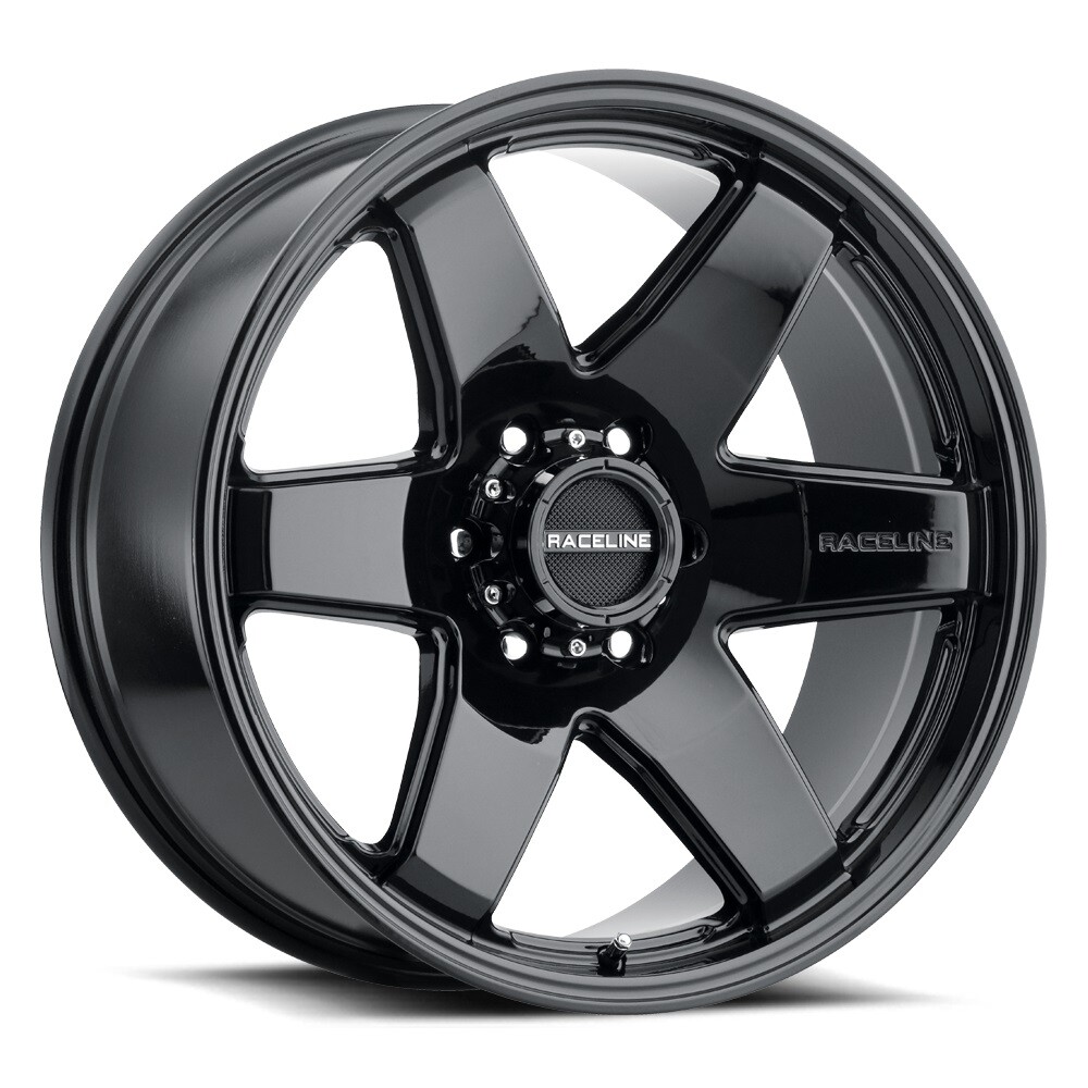 RACELINE 942B Addict Rim 18X9 6X120 Offset 12 Gloss Black (Quantity of ...