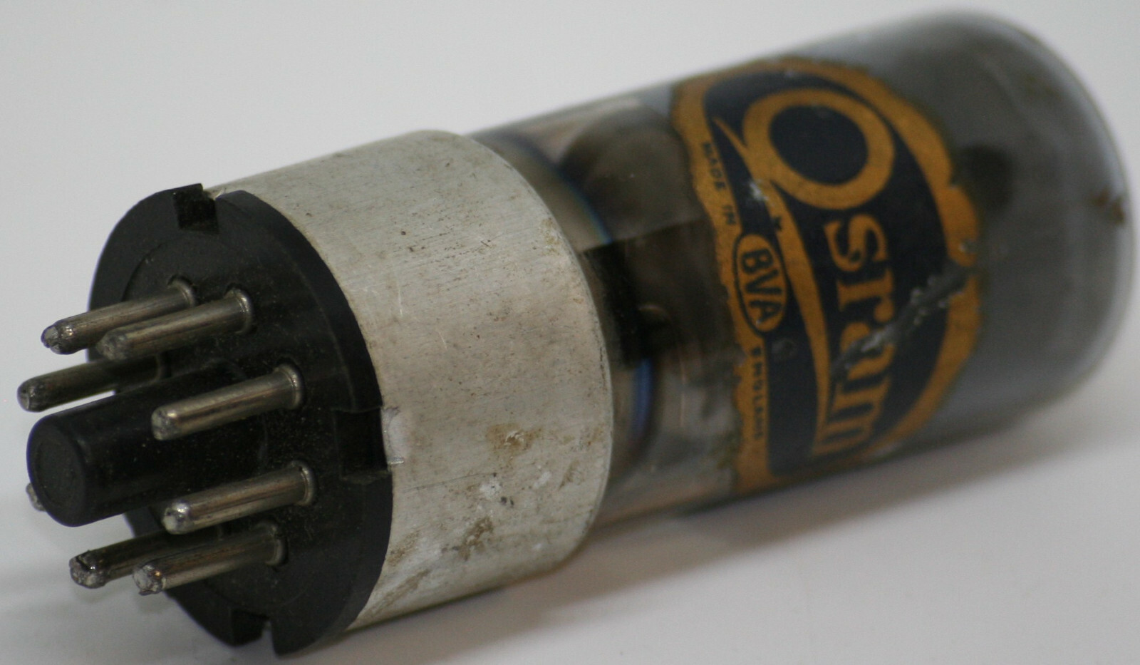 B65 Osram Metal Base 6SN7 Valve Tube GT CV1988 MARCONI MULLARD GEC ...