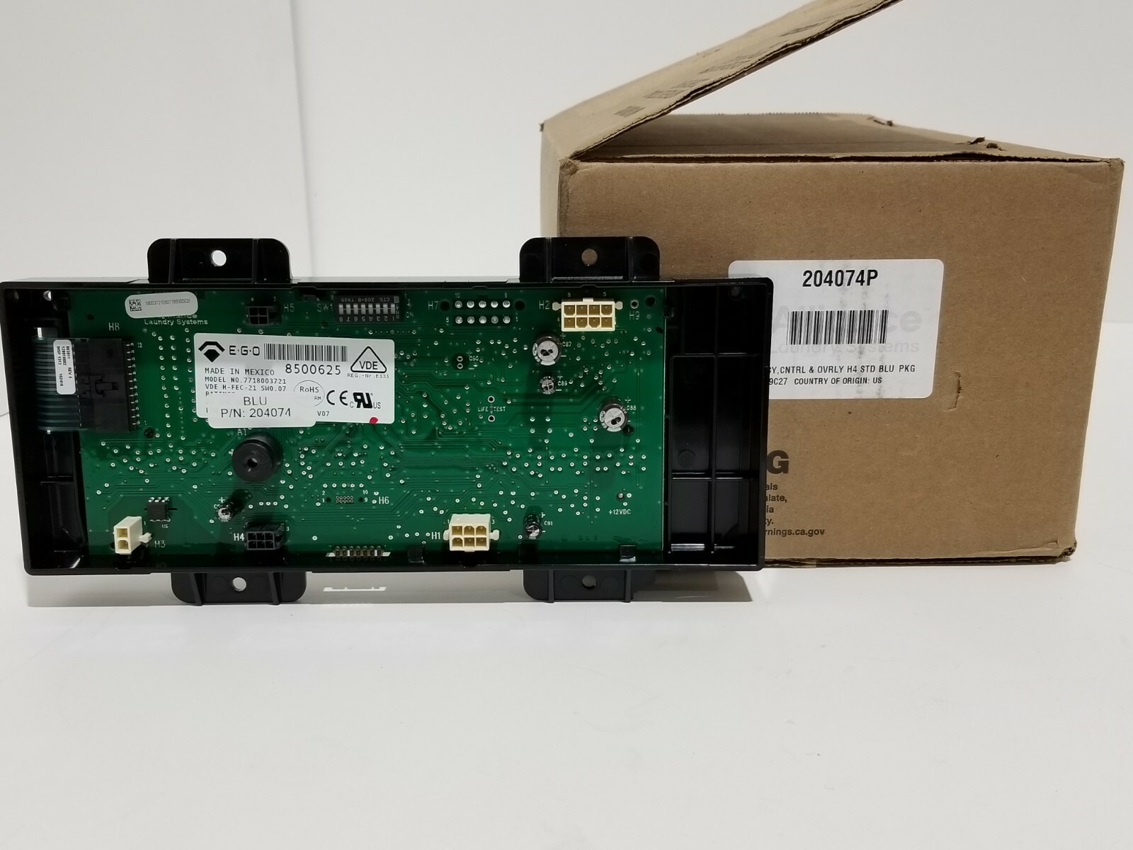 204074P SPEED QUEEN WASHER CONTROL AND OVERLAY ASSEMBLY *NEW PART* | eBay