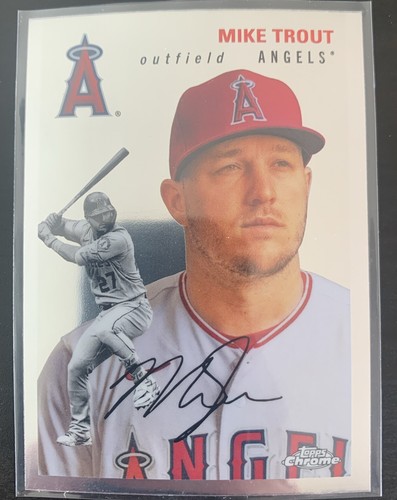 2023 TOPPS CHROME PLATINUM MIKE TROUT LOS ANGELES ANGELS #150 | eBay