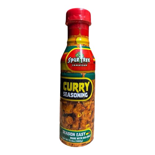 Spur Tree Jamaican Curry Seasoning Sauce – Liquid Curry Marinade (13.4 ...