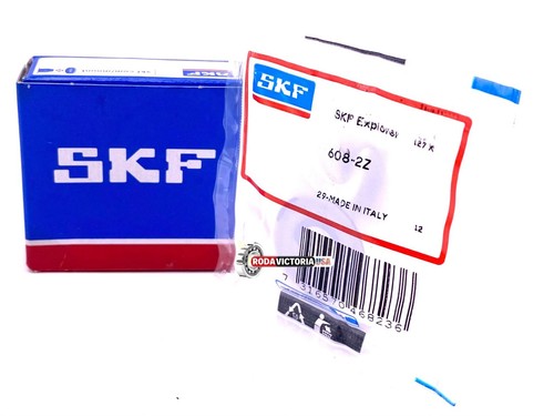 SKF 608 2Z Deep Groove Ball Bearing, Metal Shielded 608 ZZ 8x22x7 mm | eBay