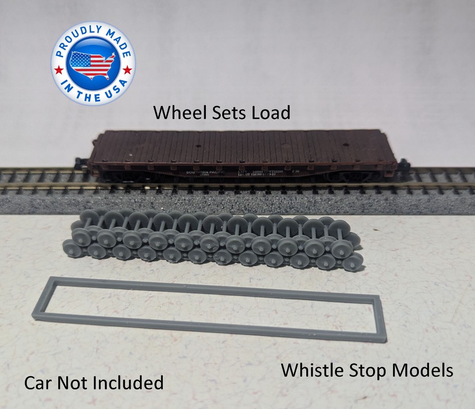 N Scale Train wheel sets Flat Car Load N9009 | eBay