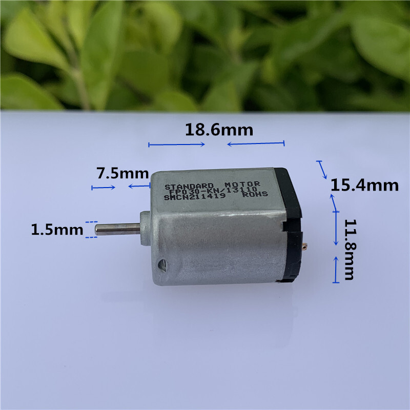 FP030-KN/13110 DC 3V 5V 6V 25000RPM High Speed Mini 030 Motor DIY Car ...