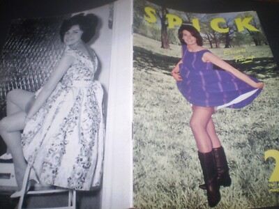 1960's glamour magazine SPICK No 137 cover girl SARA STUART ROSSANE ...