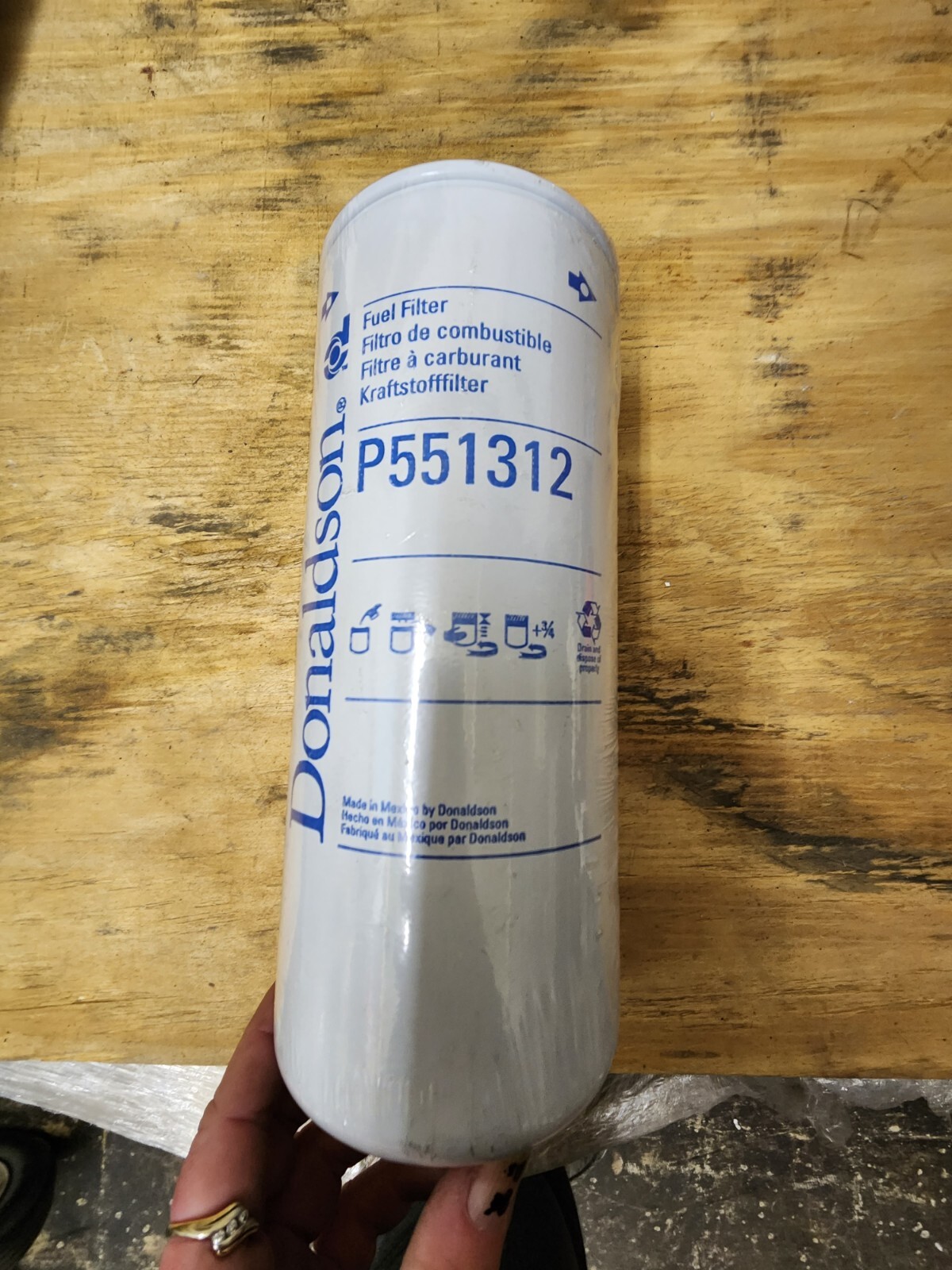 DONALDSON P551312 - Fuel filter cross reference