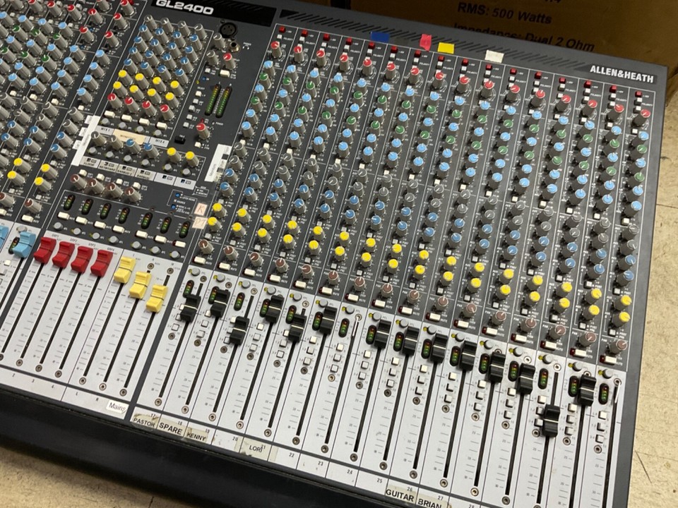 Allen & Heath GL2400 32 Channel Console Mixer | eBay
