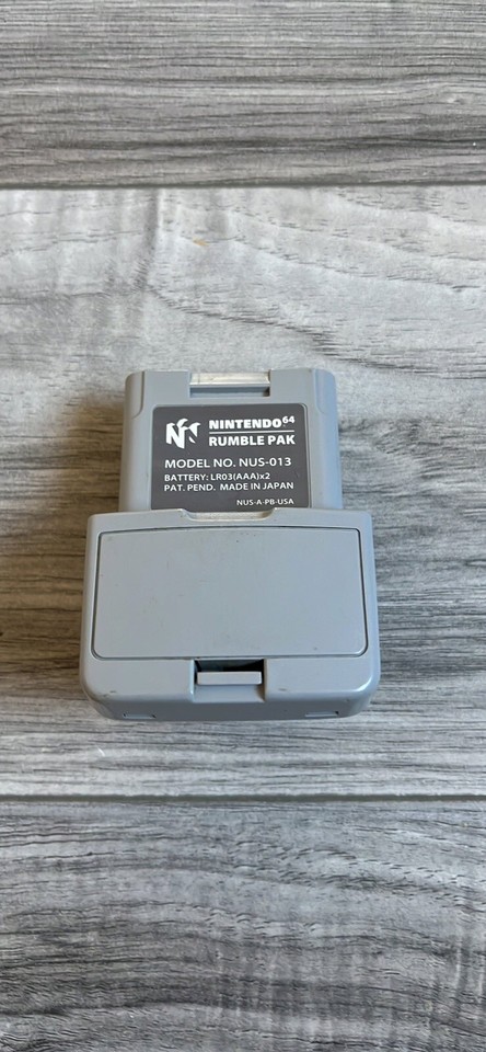 Authentic Official Nintendo 64 Rumble Pak NUS-013 - N64 | eBay