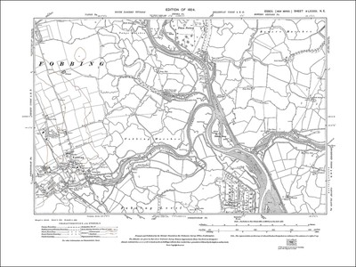 Old map Fobbing, Essex 1924 (89NE) | eBay