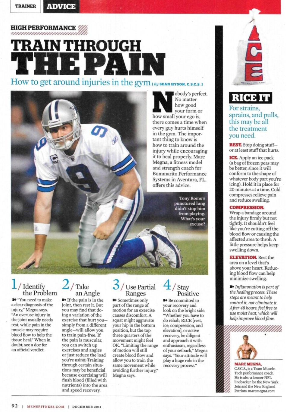 Men's Fitness Magazine Josh Holloway Workout Muscle Gain Steve ...