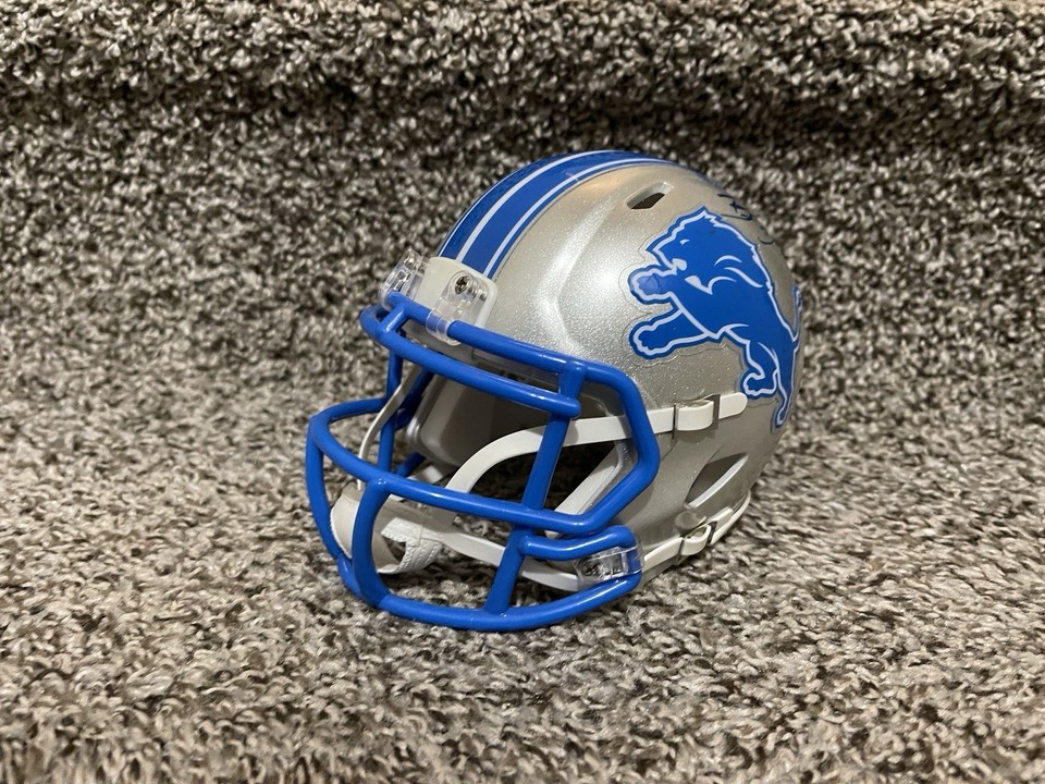 Detroit Lions Mini Helmet Brian Branch Autograph | eBay