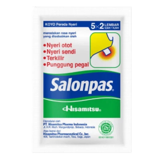 Salonpas Extra Hot Patch Relief Muscle Pain Joint Pain Sprain Sore Back ...