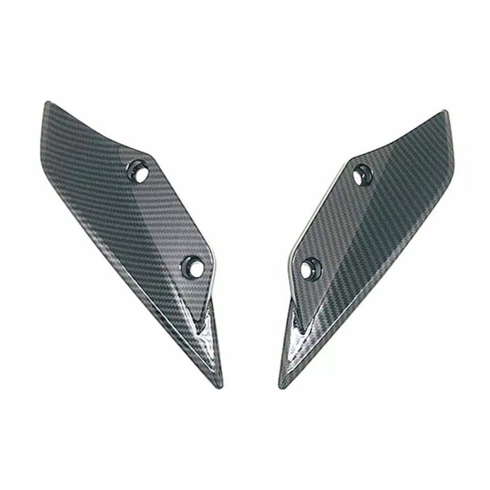 For Motorcycle Side Winglet Wings Carbon Fiber Spoiler High-quality ...