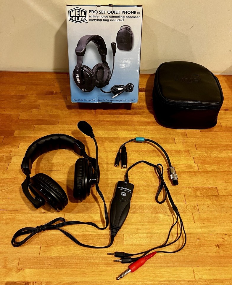 Heil Sound PRO SET quiet phone & Maxell NC-11 | eBay