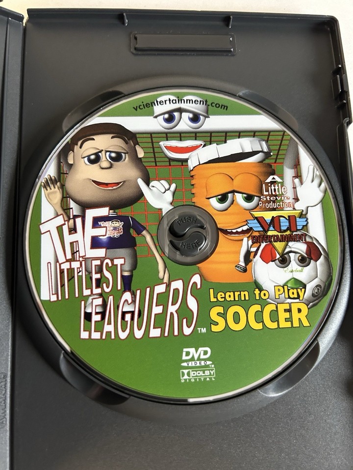 Soccor DVD Littlest Leaguers Learn to Play Instruction Training Kids ...