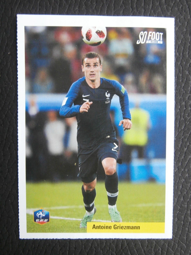 ANTOINE GRIEZMANN FOOTBALL ROOKIE CARD FFF FRANCE RARE SO FOOT | eBay