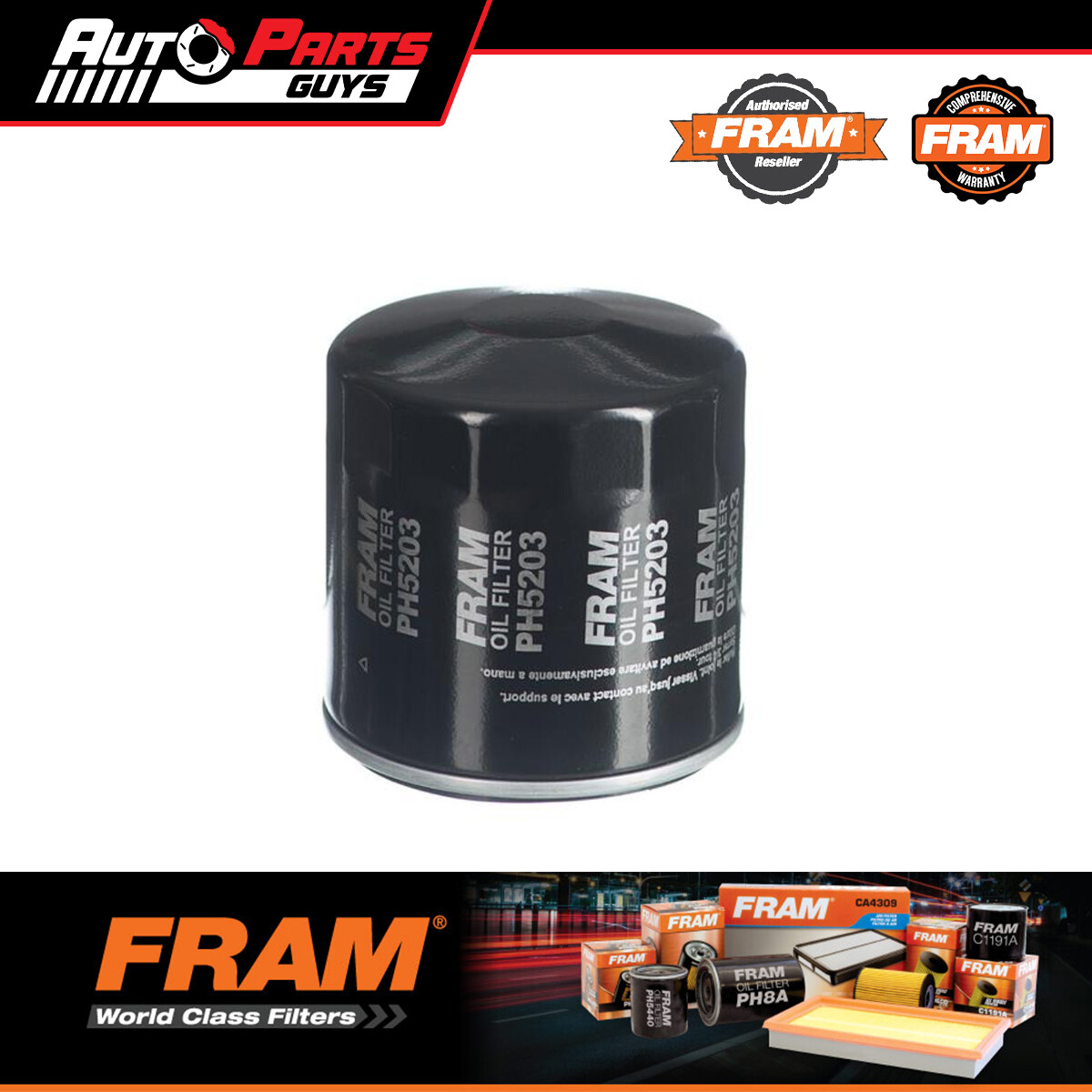 Fram Oil Filter Z178A fits Holden Rodeo TF 2.5 D (TFR54), TF 2.5 D 4x4 ...
