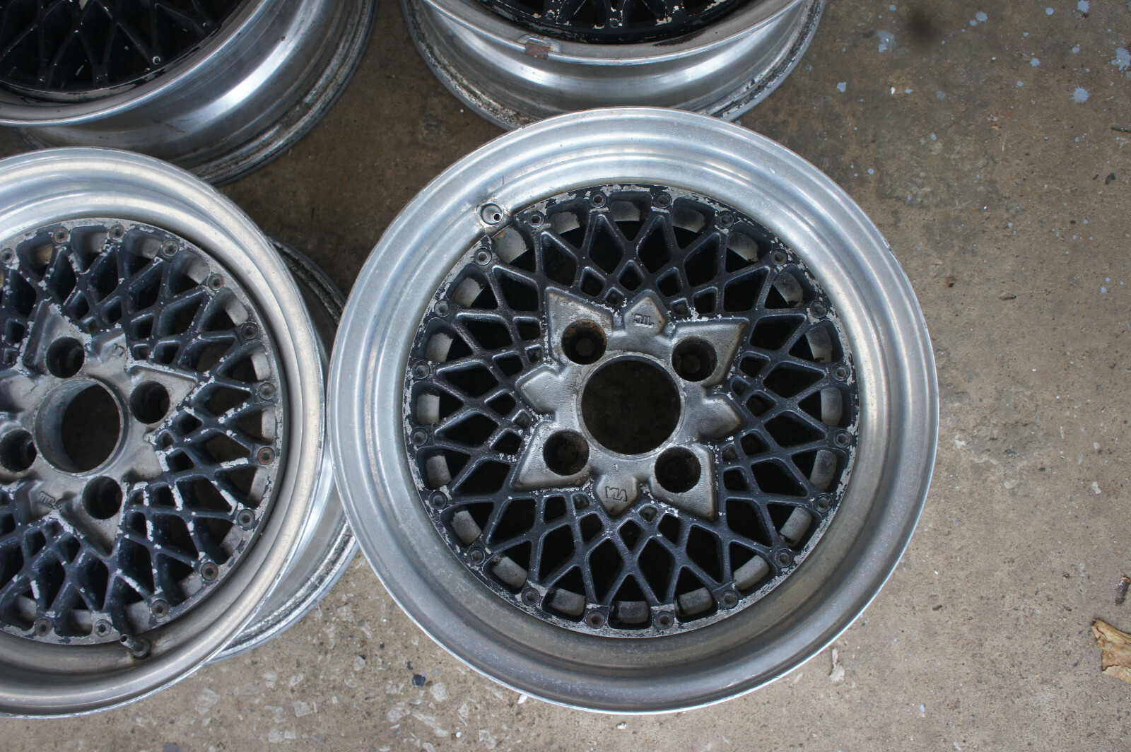 JDM Impul Pro Mesh 15" rims wheels for TA22 ae86 pcd114.3X4 gl ta23 510 ...
