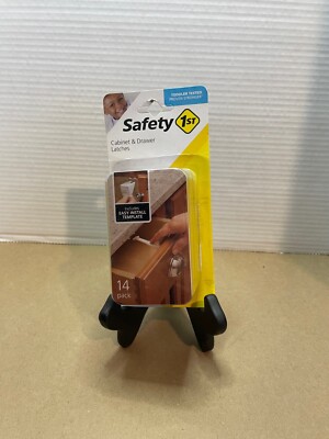 Safety 1st 14 Pack Wide Grip Cabinet Locks & Drawer Latches Child Proof ...