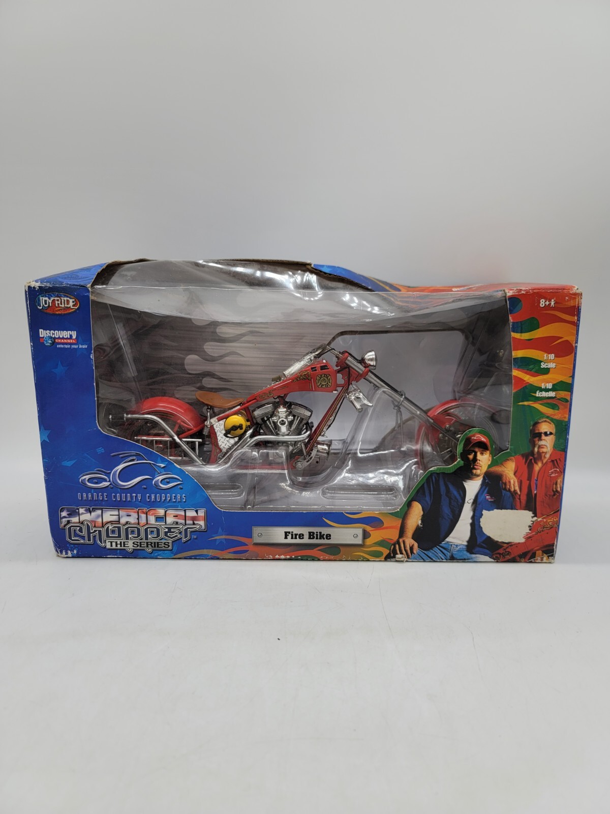 Joy Ride Discovery American Chooper Orange County Choppers Fire Diecast ...