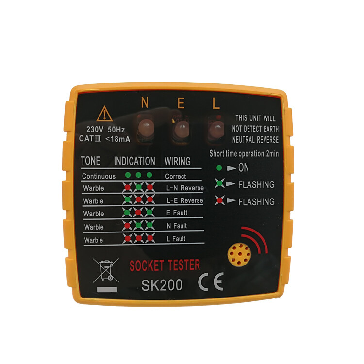 50m R2 Earth Wander Lead & Electric Mains Socket Testing Kit SMJ-50MTL ...
