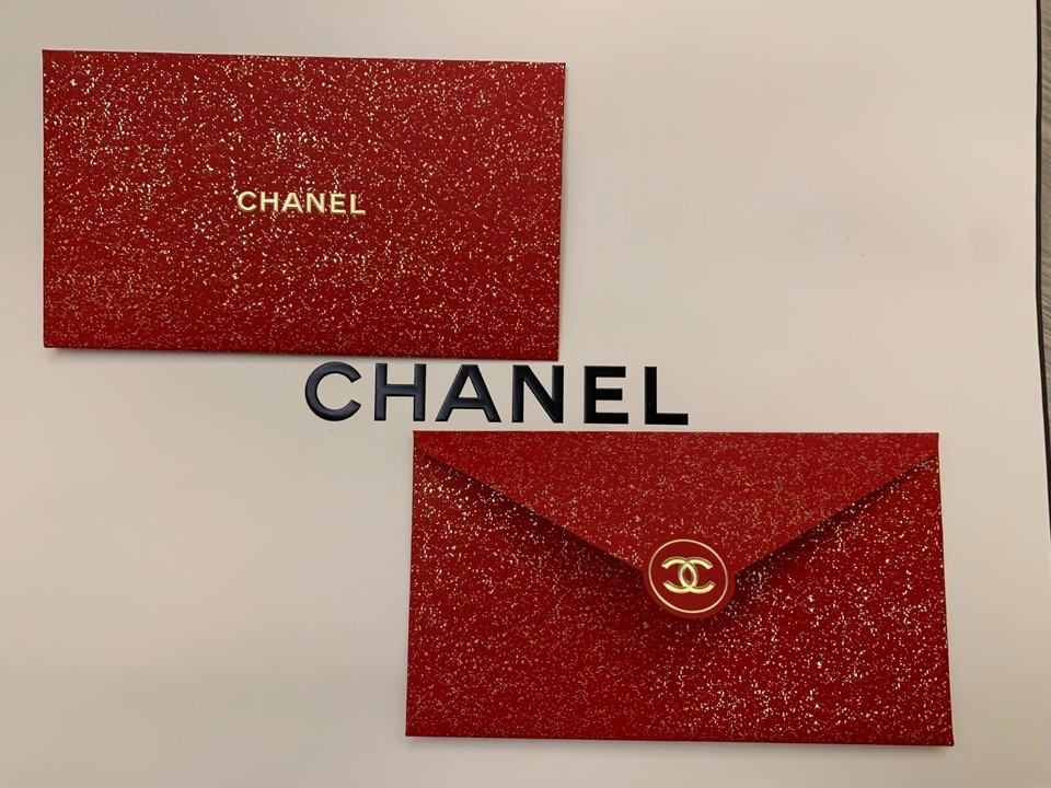 CHANEL Red Envelope Set for Lunar New Year Lucky Money | eBay