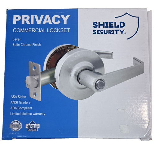 Commercial Lockset Door Knob Privacy by Shield Security Grade 2, 913402 ...