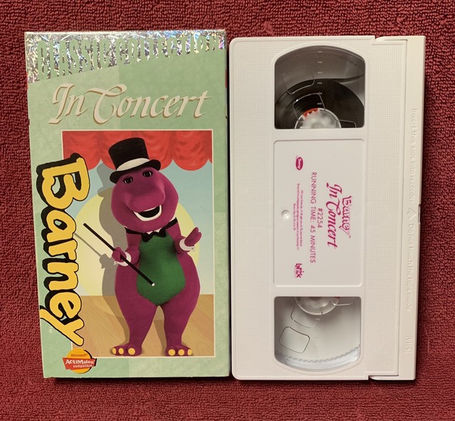 Barney - Barney in Concert (VHS, 2000, Classic Collection) for sale ...