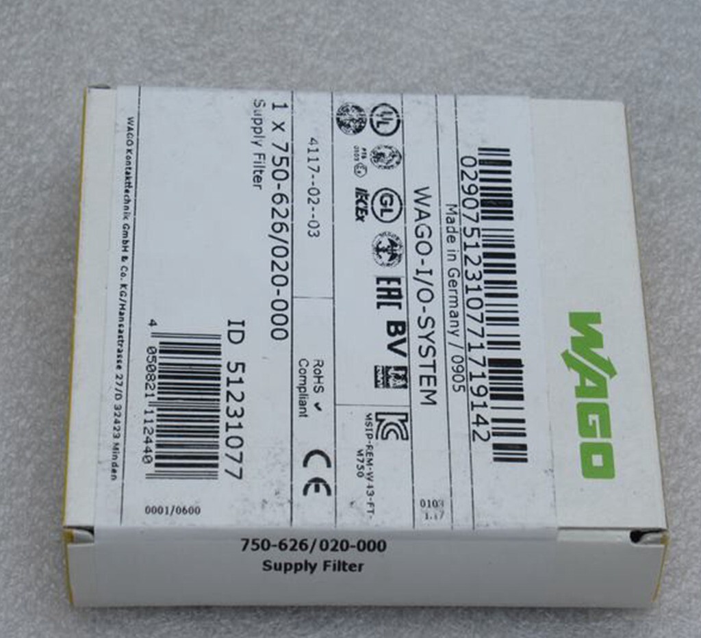 1 PC WAGO 750-626/020-000 Module#B38W CL for sale online | eBay