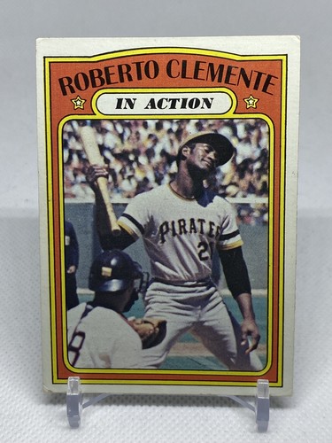 Roberto Clemente 1972 Topps In Action #310 Pirates *EX* | eBay