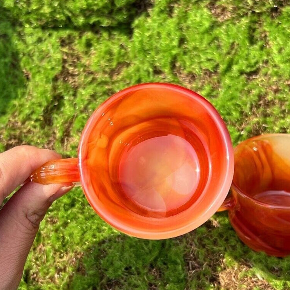 Cup Carving Carnelian Natural Healing Red Agate Cup Reiki Crystal ...