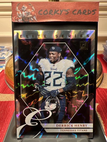 DERRICK HENRY 2021 Panini Donruss Elite Series #ES-DHE TENNESSEE TITANS ...