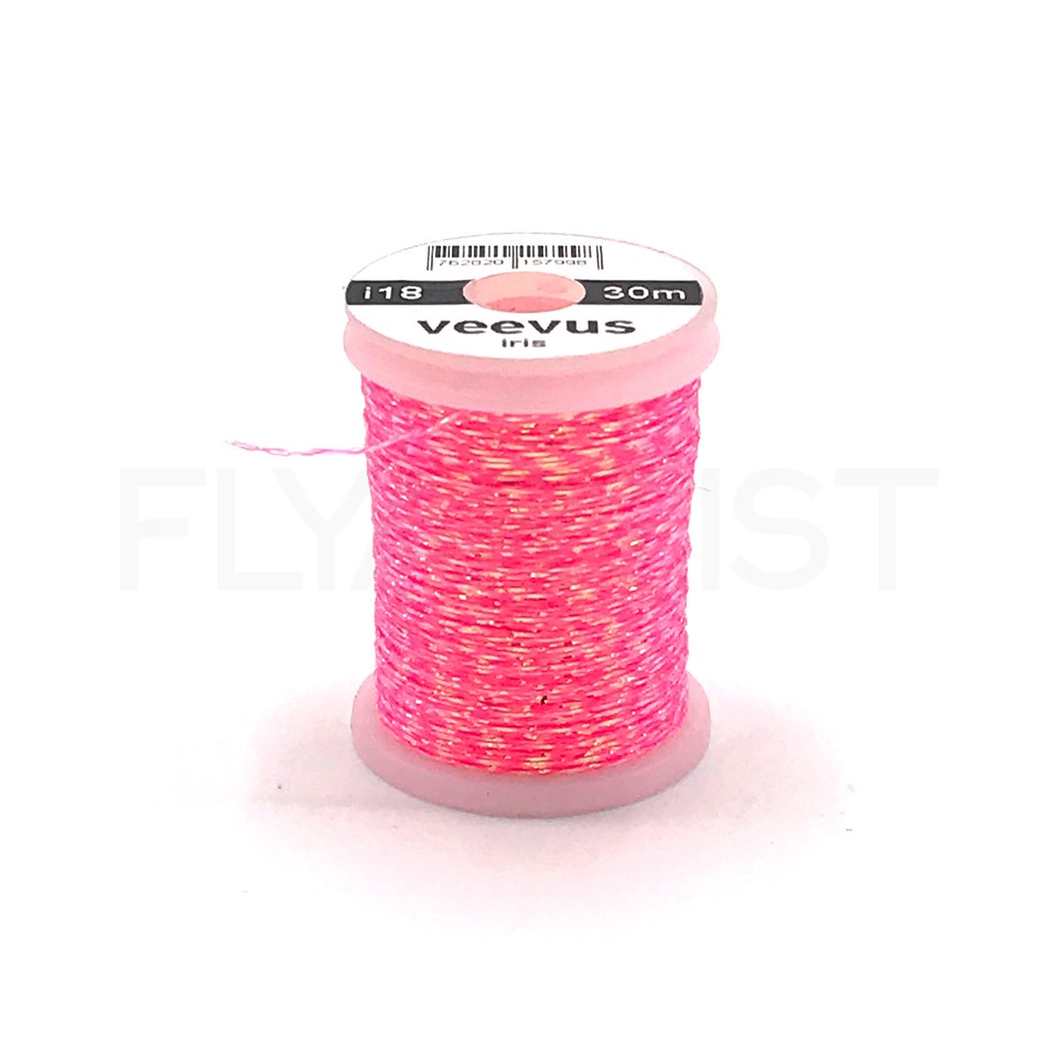 VEEVUS IRIDESCENT THREAD - Fly Tying Iris Midge Rib Body Ribbing ...