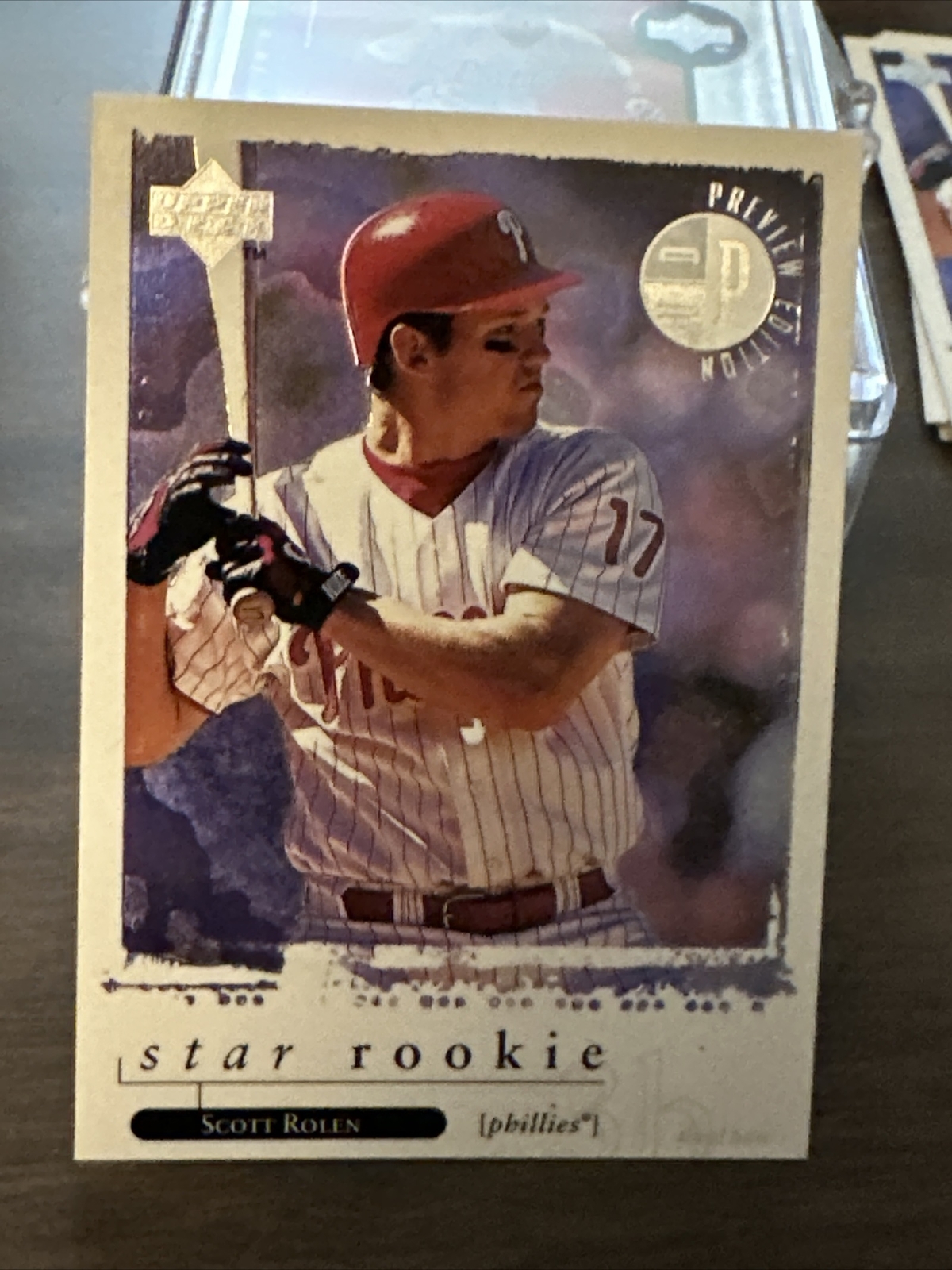 Vtg 1998 Upper Deck Rookie Edition Preview #2 SCOTT ROLEN RC Phils MLB ...