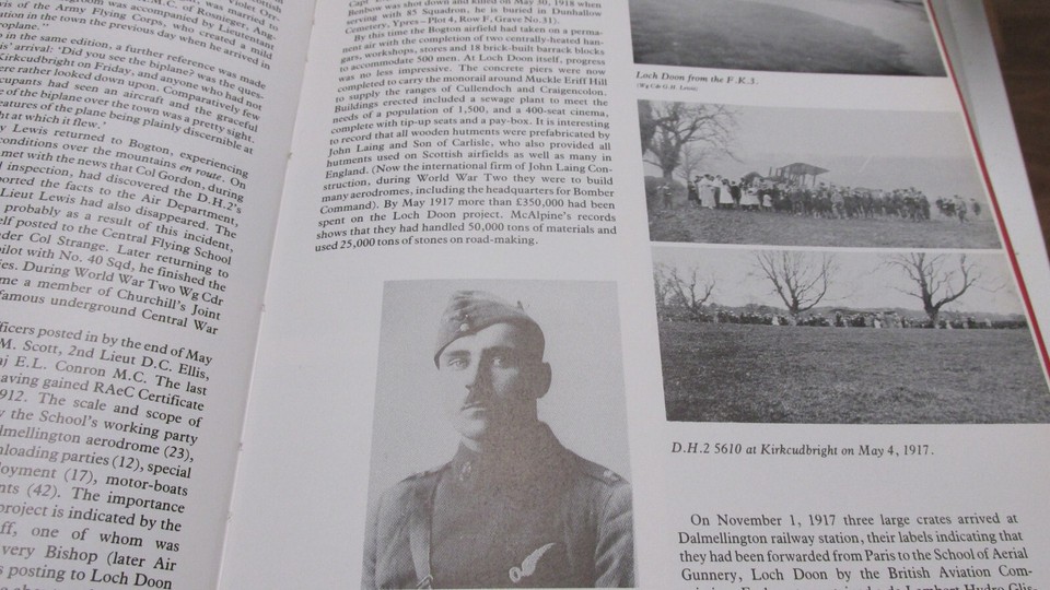 📘 Aeronautical History of the Cumbria Dumfries GALLOWAY REGION Connon ...