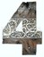 Western House Address Numbers Rustic Silver Floral Design Home Decor ...